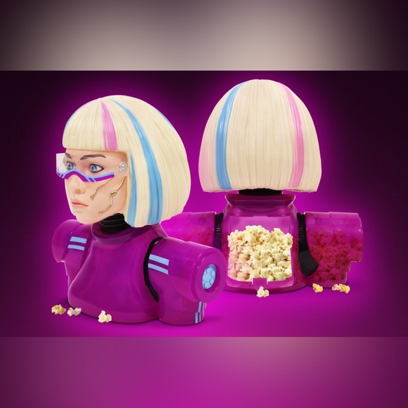 Other | New Megan 2 Movie Popcorn Head Bucket Cinemark Exclusive | Poshmark